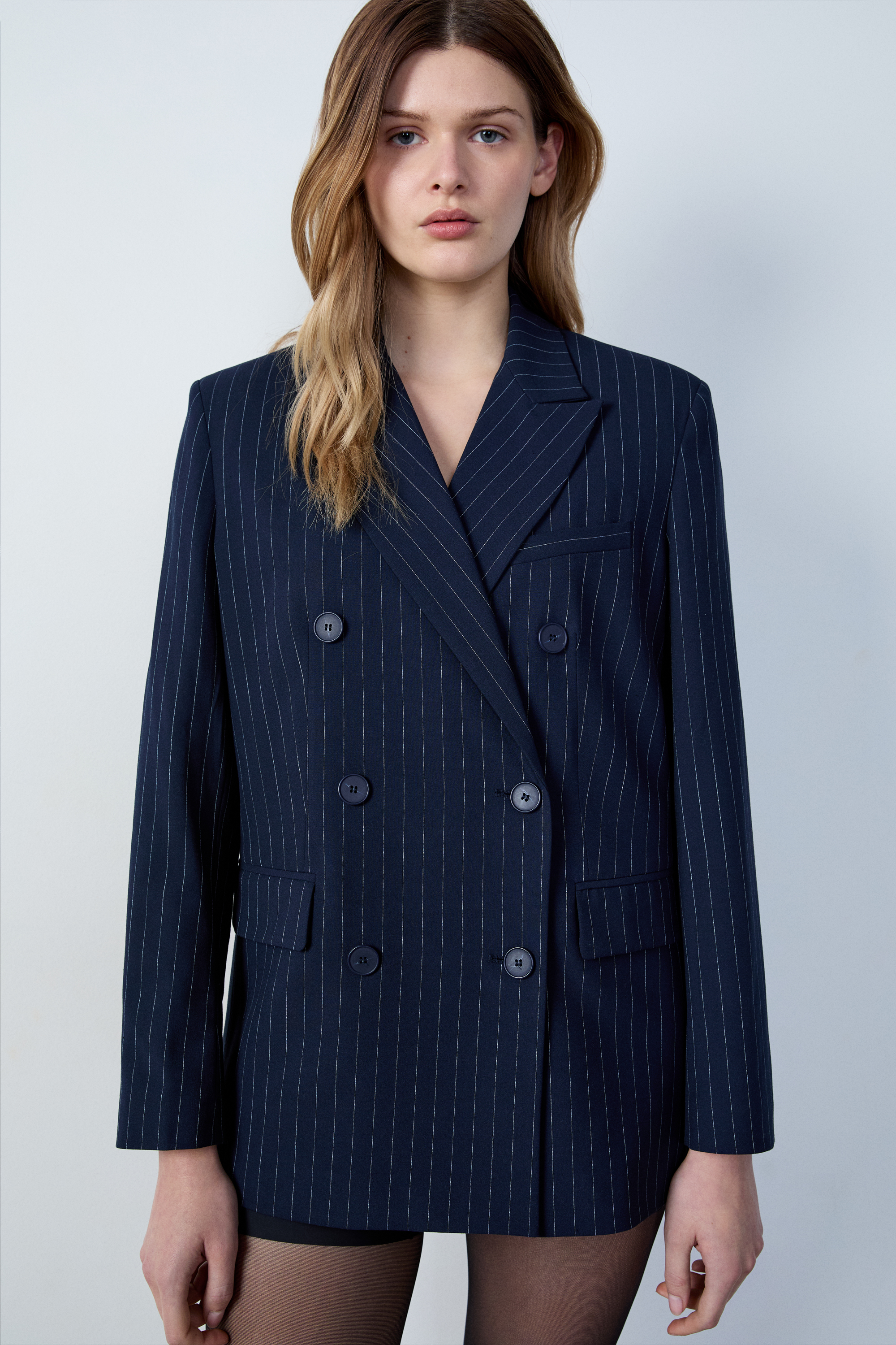 Blazer a rayas PENELOPE RAY MARINE - ETAM