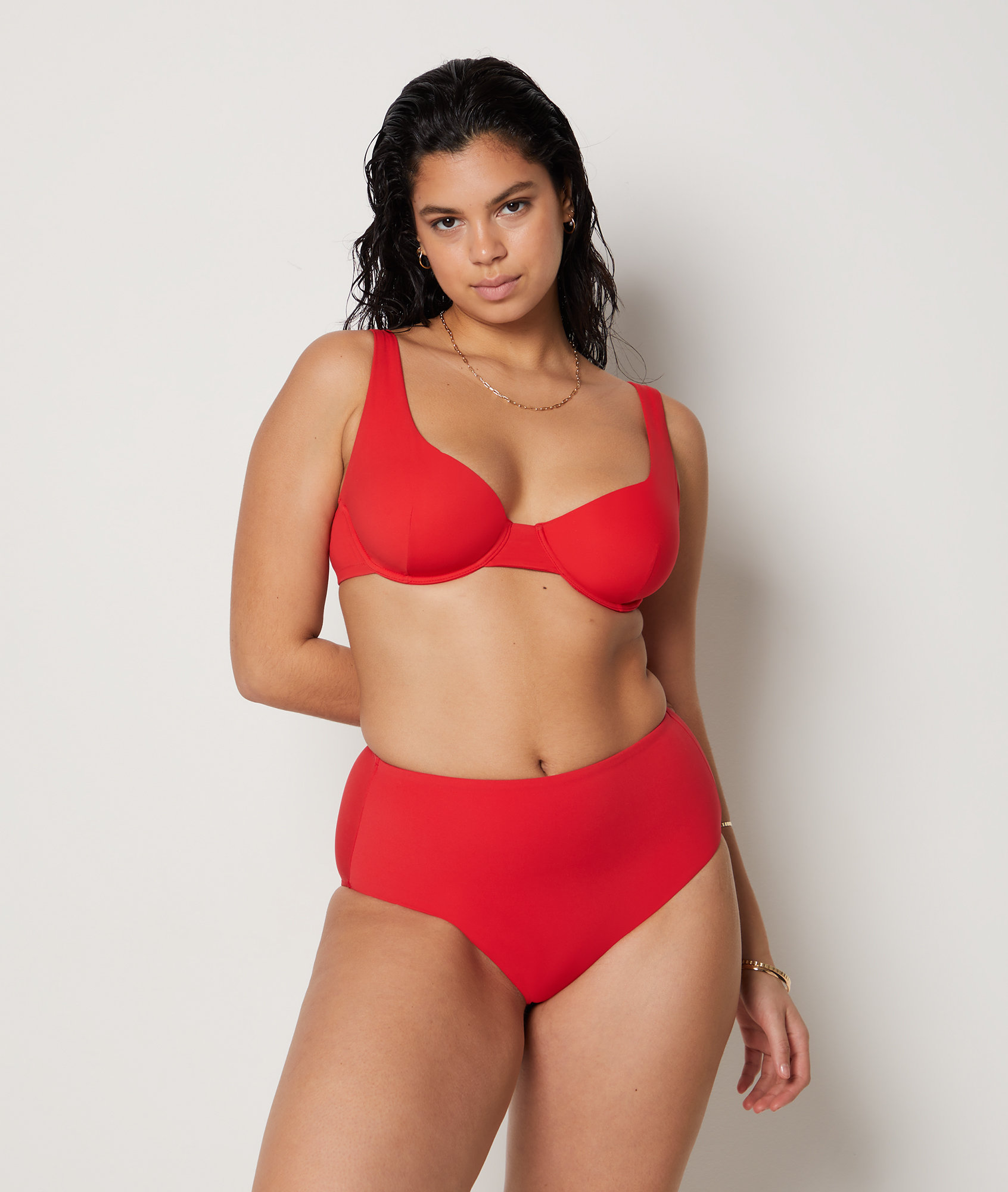 Bra bikini sin relleno. Copa C-E SCULPT ROUGE - ETAM